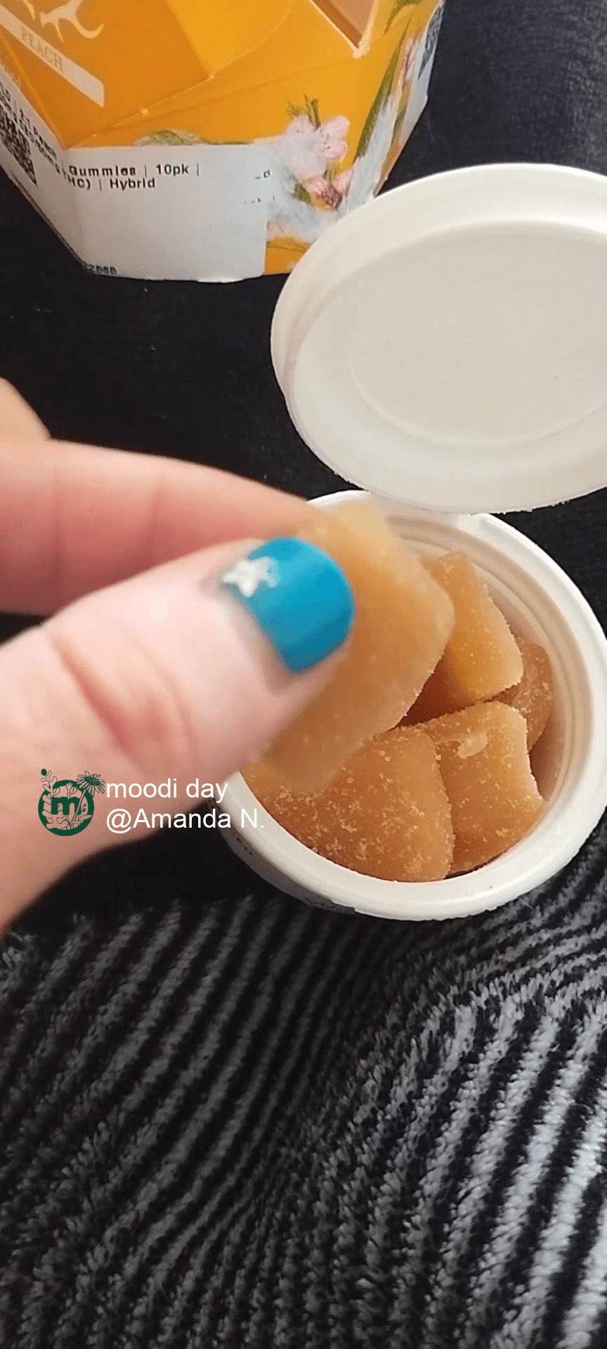 WYLD Peach 2:1 CBD/THC Gummies Review by Amanda N. | Real Consumer ...
