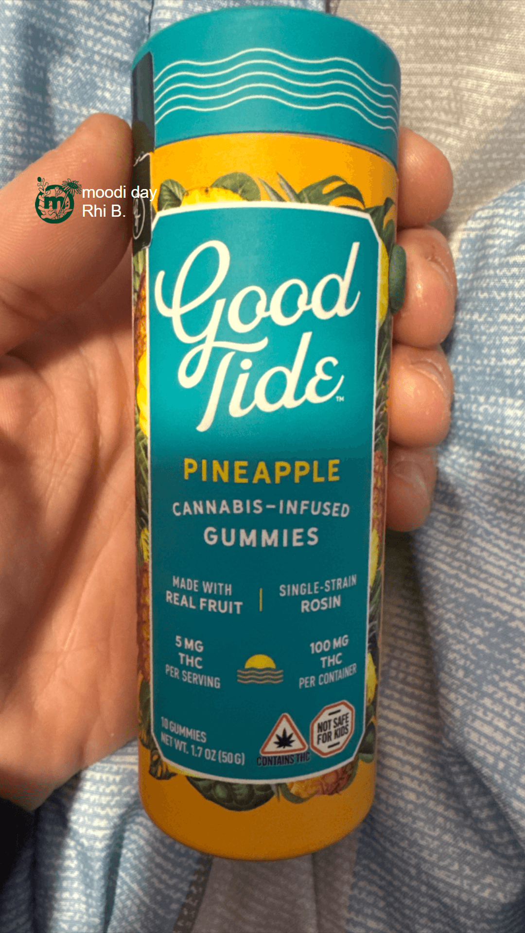 Good Tide Pineapple Rosin Gummies Review by Rhi | Real Consumer Reviews ...